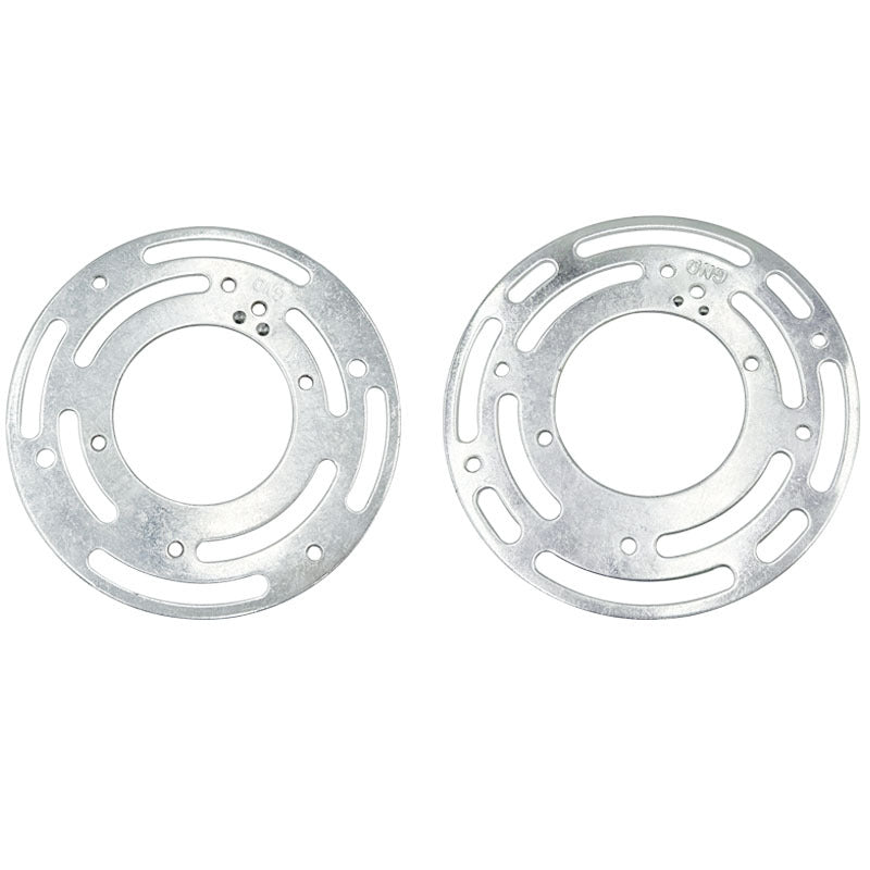 Silver Bagua Plate 4-Pack | 102mm Ceiling Light Mounts – KivenLighting